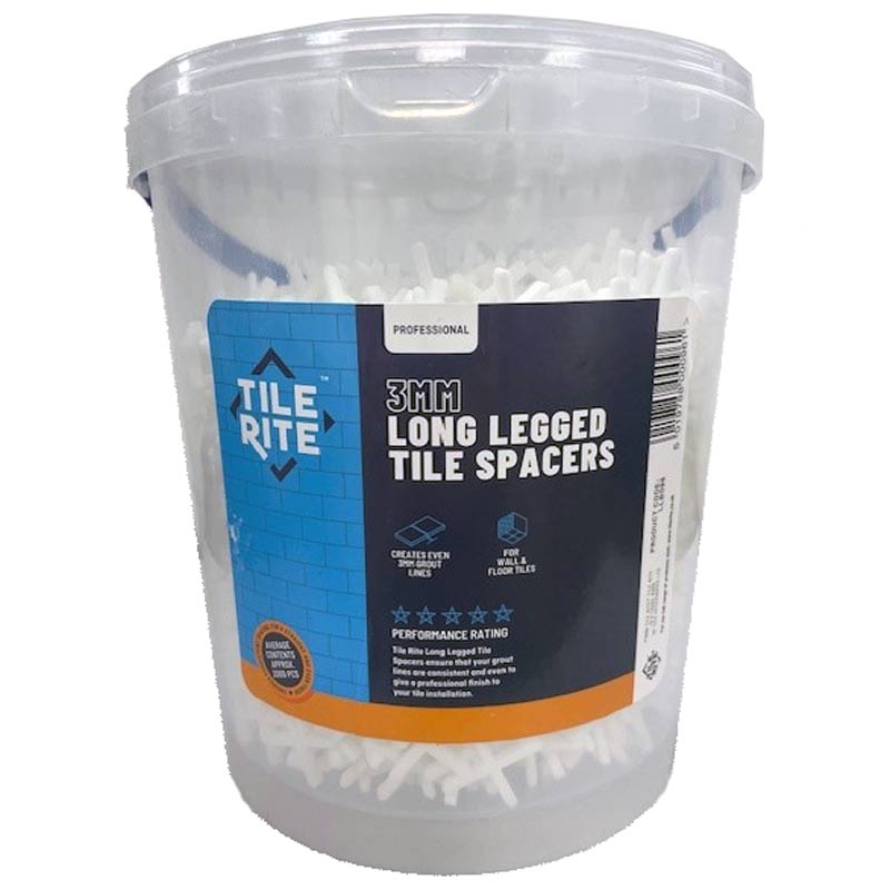 3mm Long Leg Tile Spacer Buckets - Tile Rite — Tile.co.uk