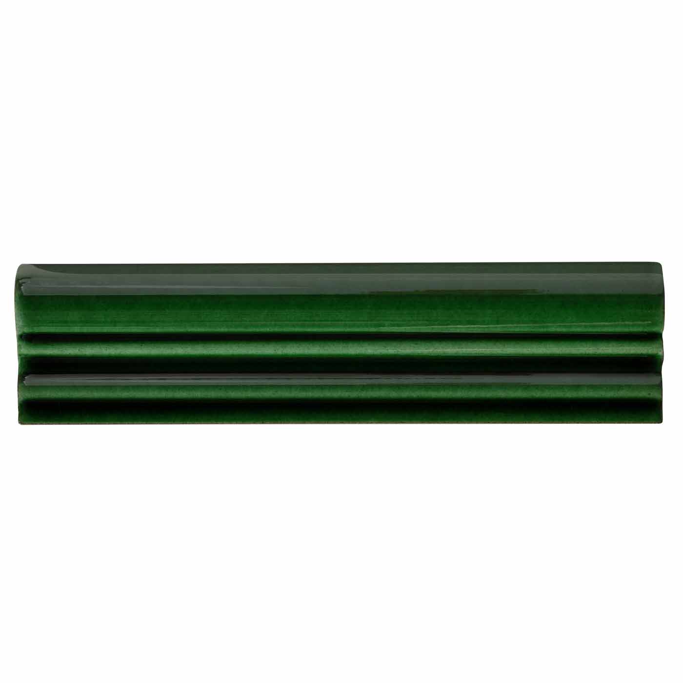 Architectural Olive Green Dado Tile 5x20cm Ca Pietra — Tile.co.uk