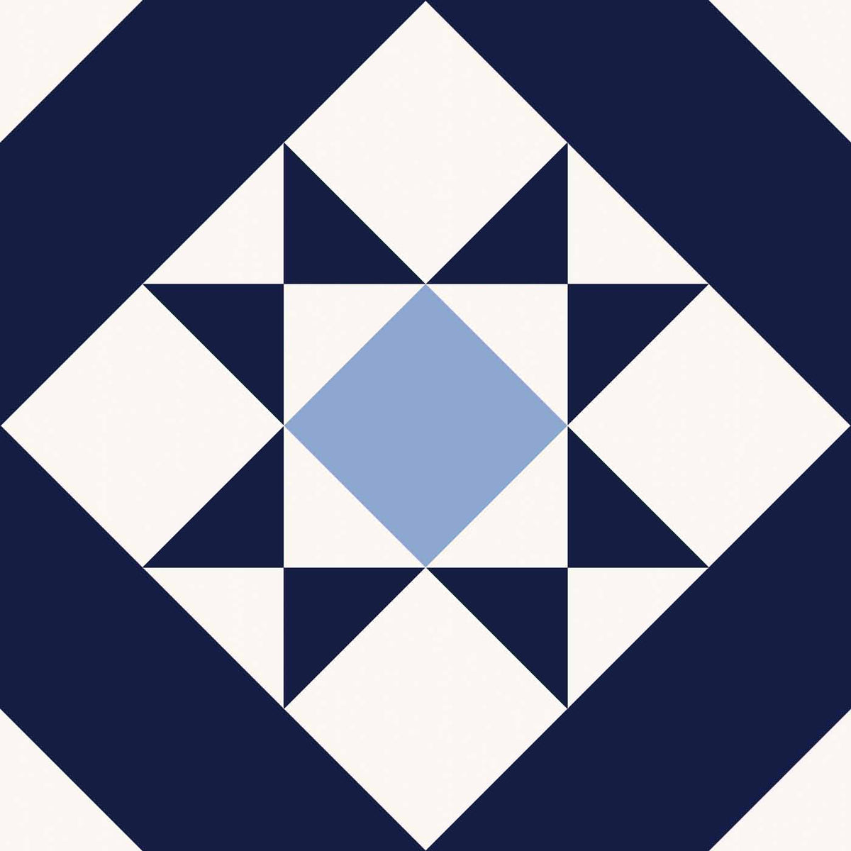 Brompton Kew Pattern tile | 20x20cm Victorian Tile — Tile.co.uk