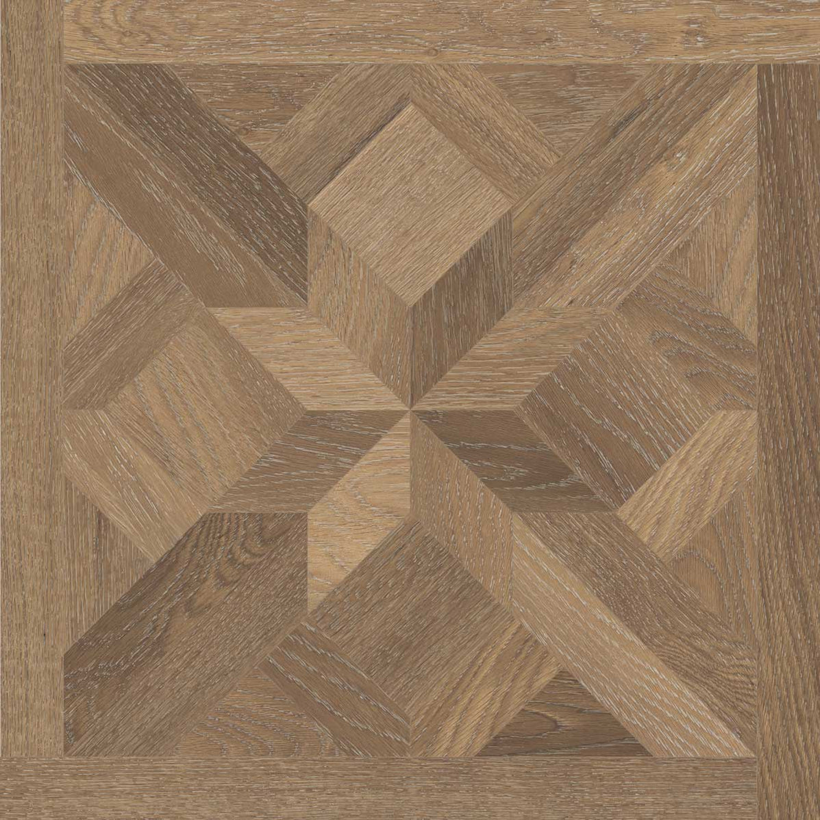 French Parquet Walnut 60x60cm wood effect floor tile — Tile.co.uk
