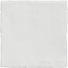 Dyrham Dairy Chalk White Field Tile | 13x13cm Ceramic — Tile.co.uk