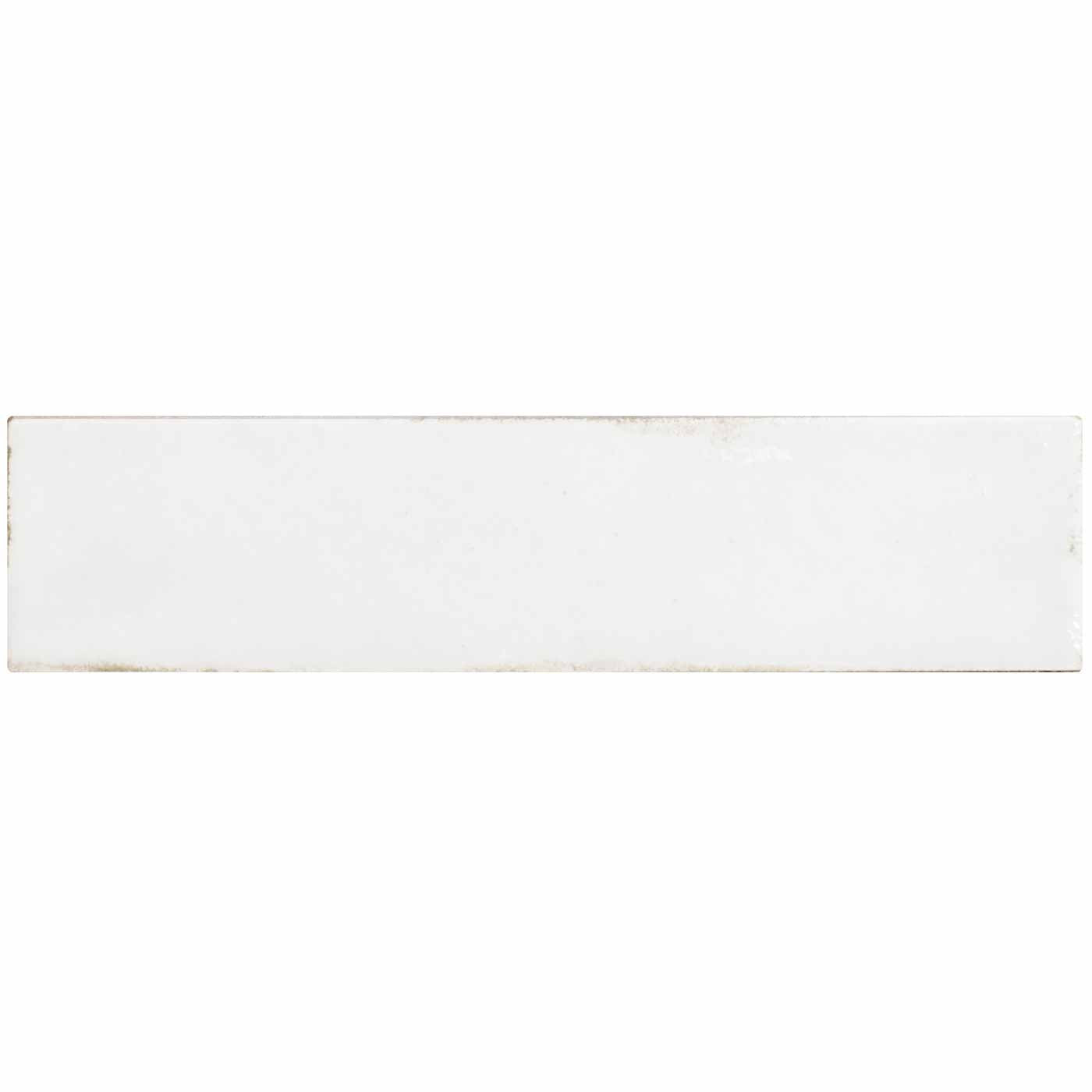 Foundry Bianco Tile | 6x24.5cm Porcelain — Tile.co.uk