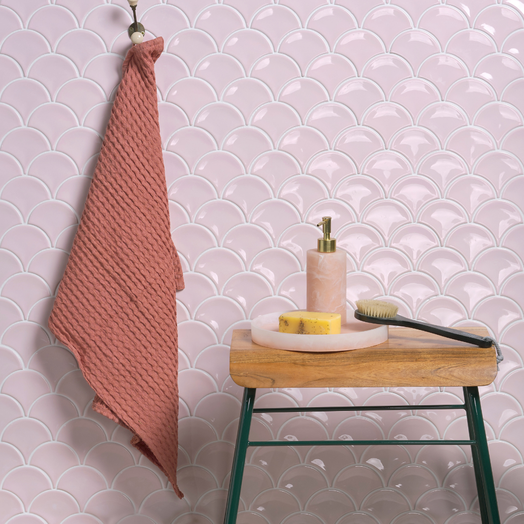 Pink Bathroom Tiles | Tile.co.uk