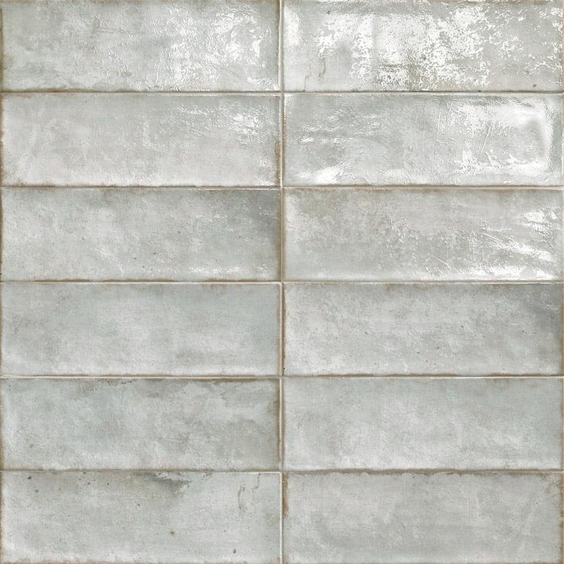 Luna Grey brick tile | 10x30cm ceramic wall tile — Tile.co.uk