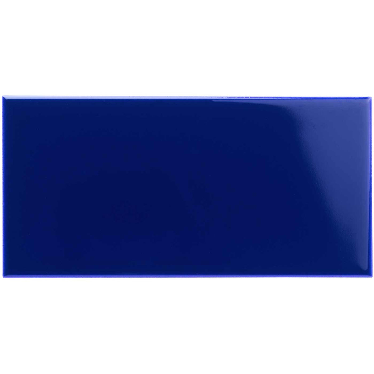 Royal Blue Half Tile | 152x152cm | Original Style — Tile.co.uk