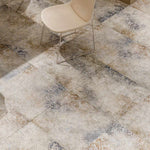 Aged Blue mix pattern tile | 60x60cm porcelain floor — Tile.co.uk