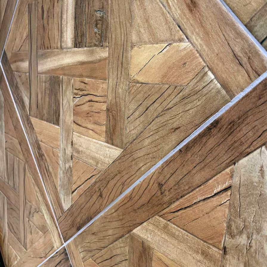 Forest Natural 45x45cm wood effect ceramic floor tile — Tile.co.uk