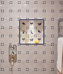 Dyrham Dairy 9 Set Decor Tile | 13x13cm Ceramic — Tile.co.uk