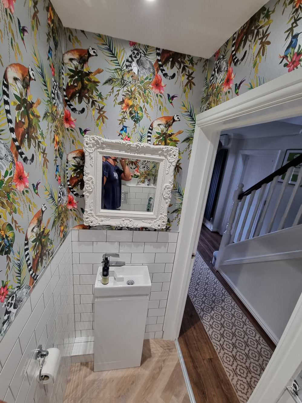 Flat Gloss White Brick Tile | 10x20cm ceramic wall tile — Tile.co.uk