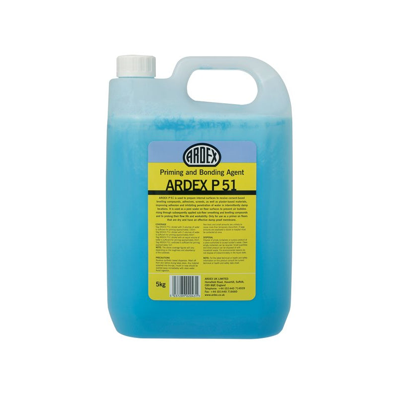 Ardex P51 Primer Water-Based Priming & Bonding Agent — Tile.co.uk