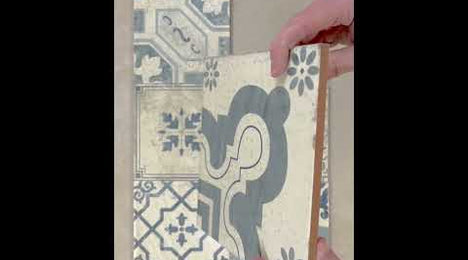 Antiqua mix pattern tile set | 20x20cm Victorian floor — Tile.co.uk