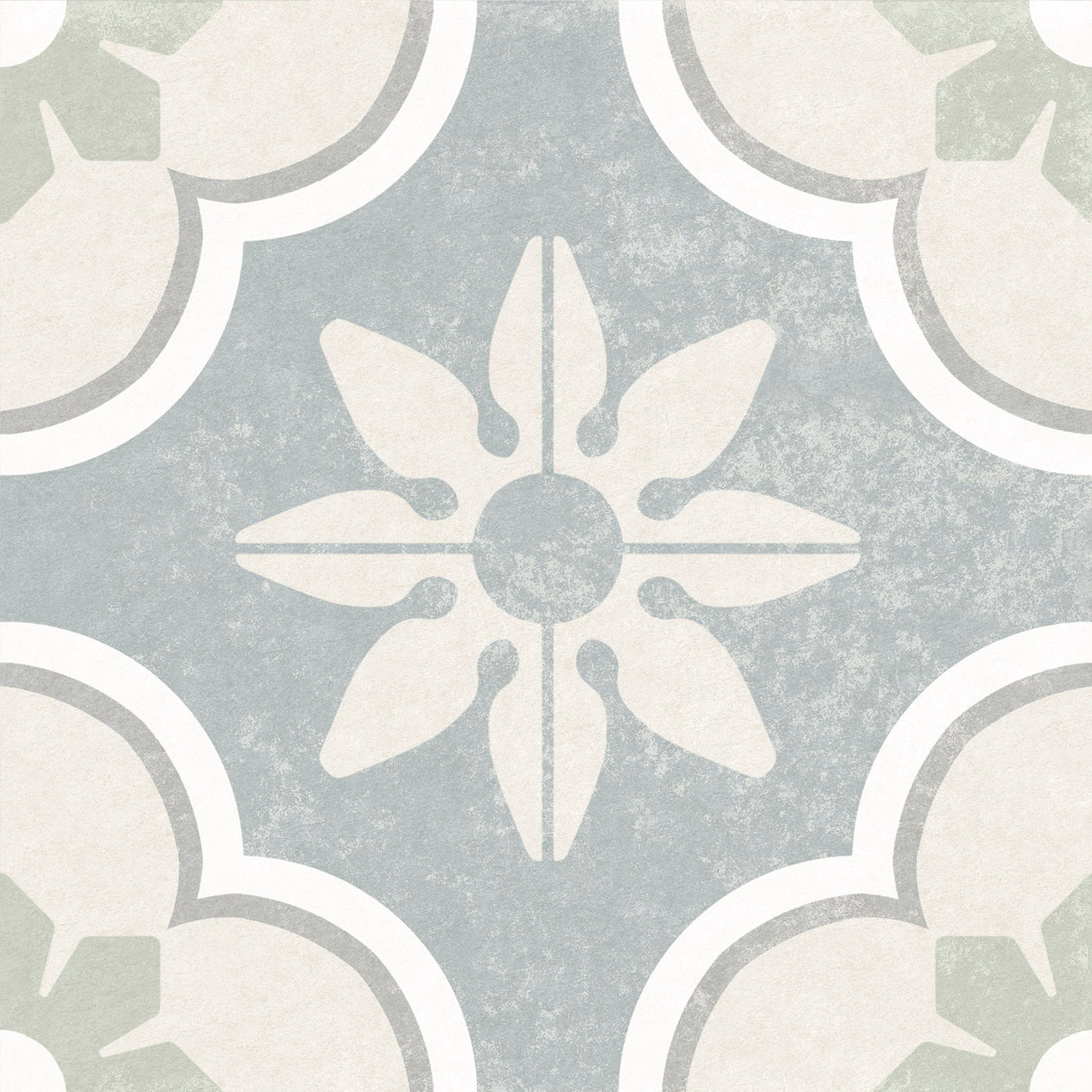 Bloom Mont patterned Tile Set | 15x15cm | Tile.co.uk