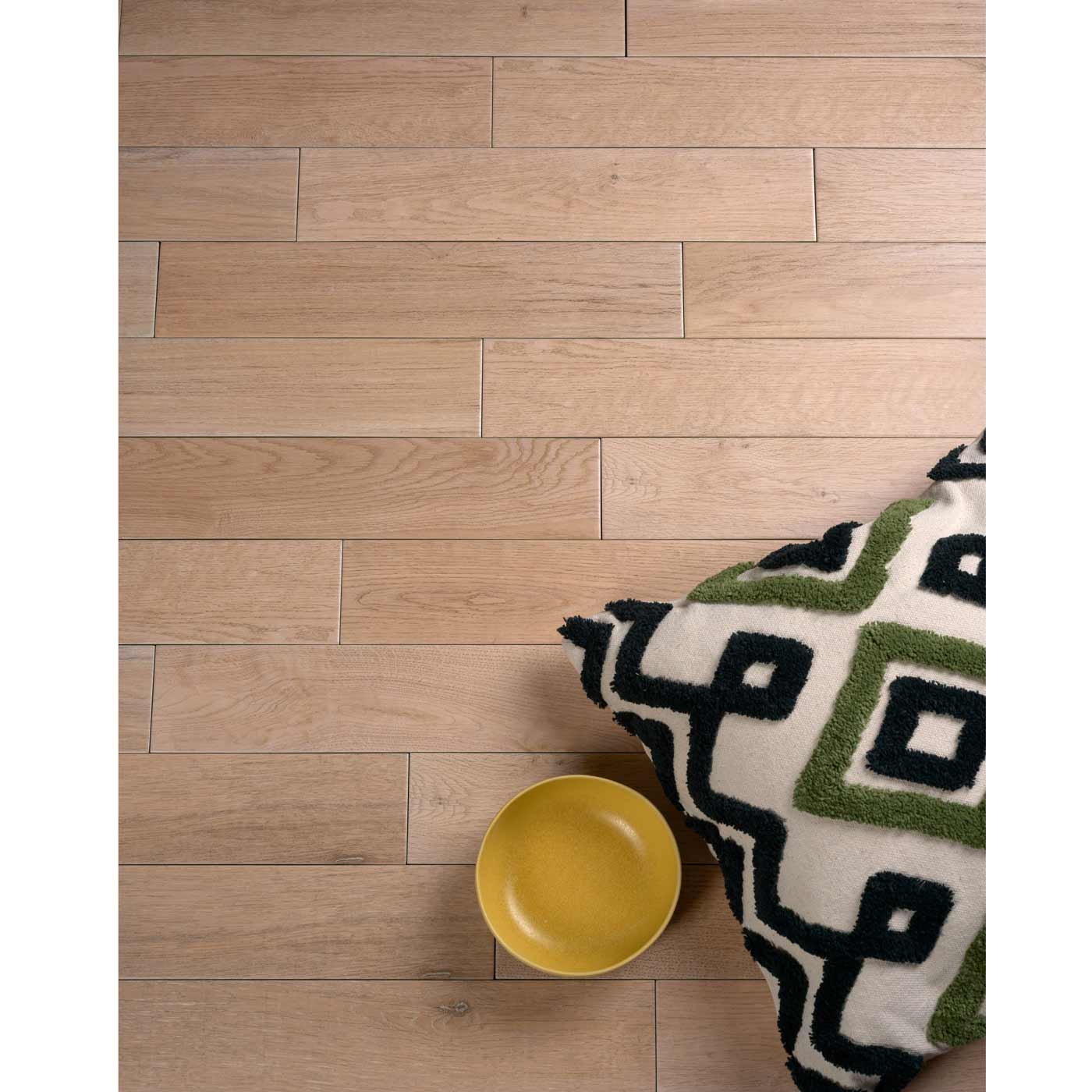 Chatham Oak tile | 9.8x50cm Wood Effect Tile — Tile.co.uk