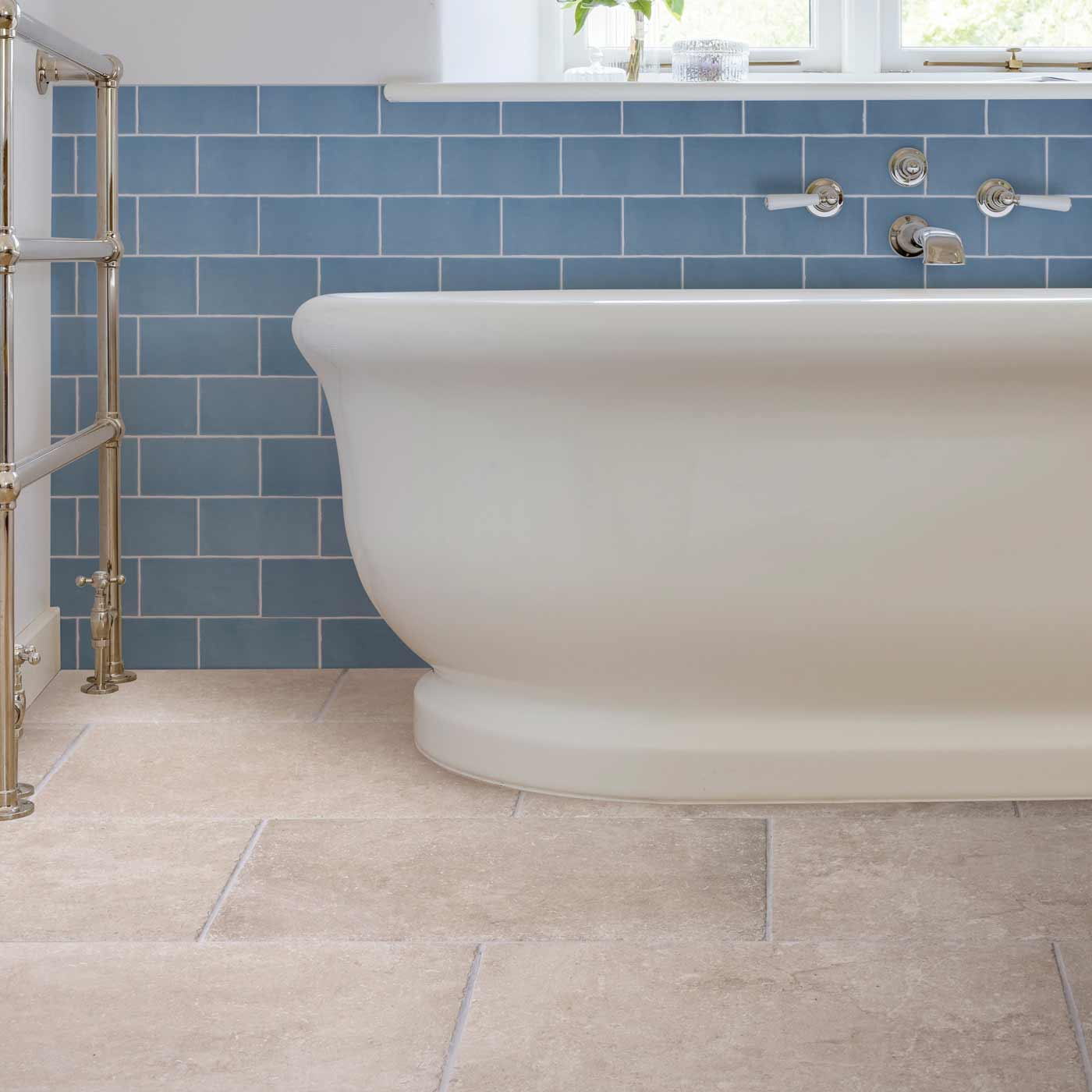 Cotehele Sand tile | 60x40cm Travertine Effect Tile — Tile.co.uk