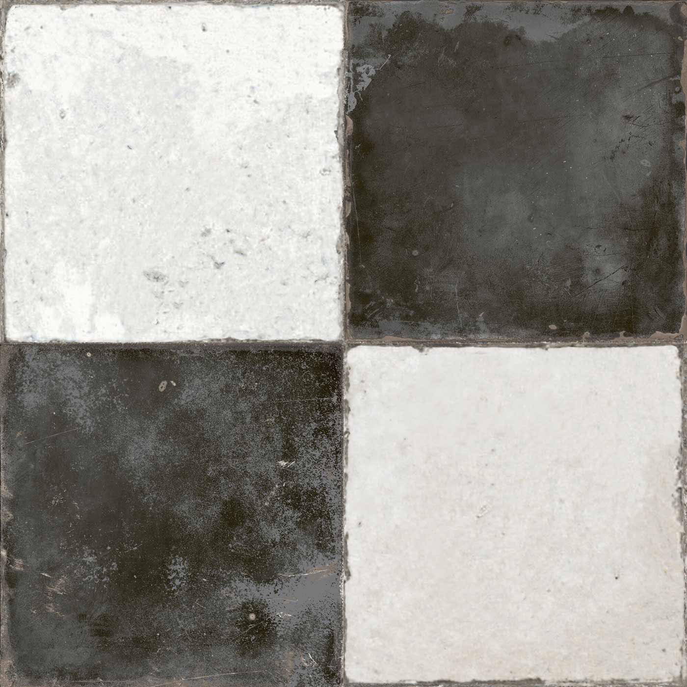 Chequer floor tile | 45x45cm Ceramic | Peronda — Tile.co.uk