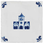 Dyrham Dairy 9 Set Decor Tile | 13x13cm Ceramic — Tile.co.uk