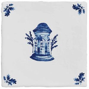 Dyrham Dairy 9 Set Decor Tile | 13x13cm Ceramic — Tile.co.uk