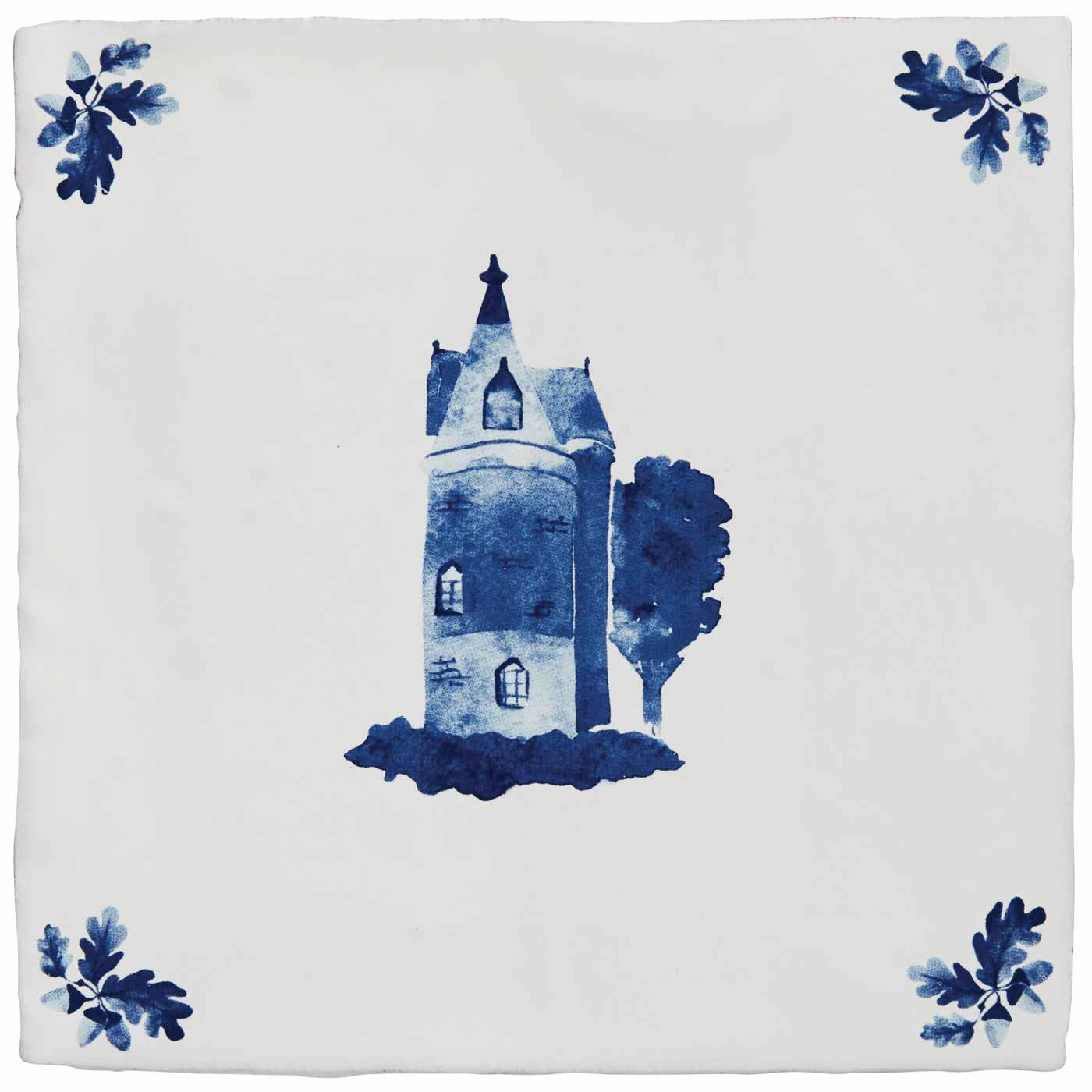 Dyrham Dairy 9 Set Decor Tile | 13x13cm Ceramic — Tile.co.uk