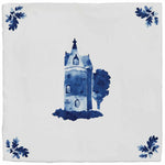 Dyrham Dairy 9 Set Decor Tile | 13x13cm Ceramic — Tile.co.uk