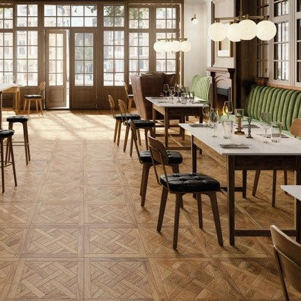 Forest Natural 45x45cm wood effect ceramic floor tile — Tile.co.uk