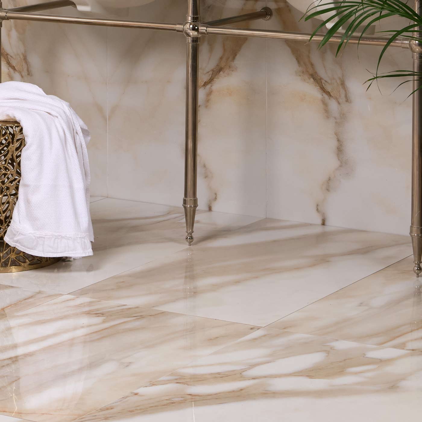 Ca' Pietra Magnifique Oro Base Tile 60x120cm — Tile.co.uk