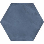 Medina Hexagon Navy Blue tile | 14x16cm Brick Tile — Tile.co.uk