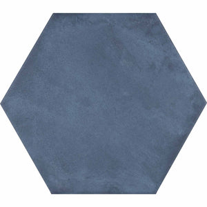 Medina Hexagon Navy Blue tile | 14x16cm Brick Tile — Tile.co.uk