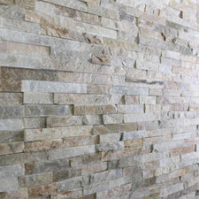 Oyster Split Face Quartzite tile | 10x36cm — Tile.co.uk