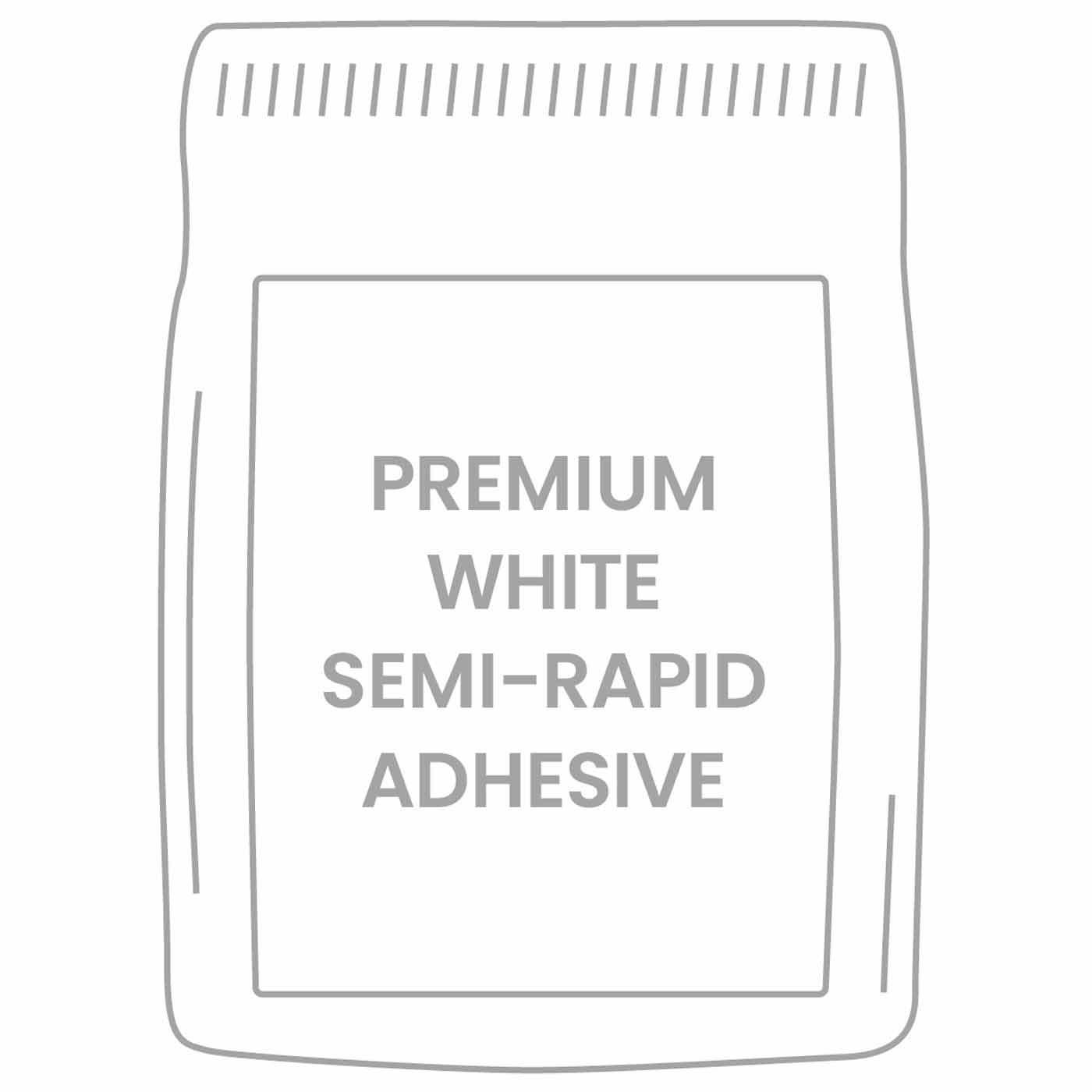 Ca Pietra White Semi-Rapid Tile Adhesive | 20kg | Tile — Tile.co.uk