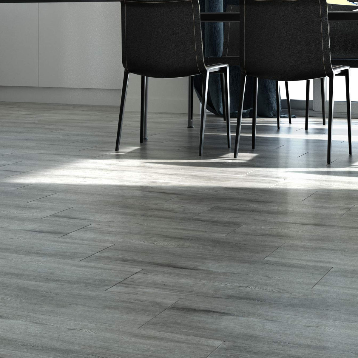 Nordic Grey wood plank tile | 15.5x62cm — Tile.co.uk