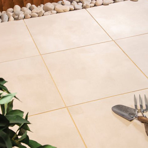Milan Beige 10mm Porcelain floor tile 60x60cm — Tile.co.uk
