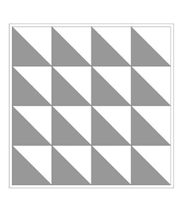Parisian Cafe Tri Rosa Pattern | 20x20cm Pattern Tile — Tile.co.uk