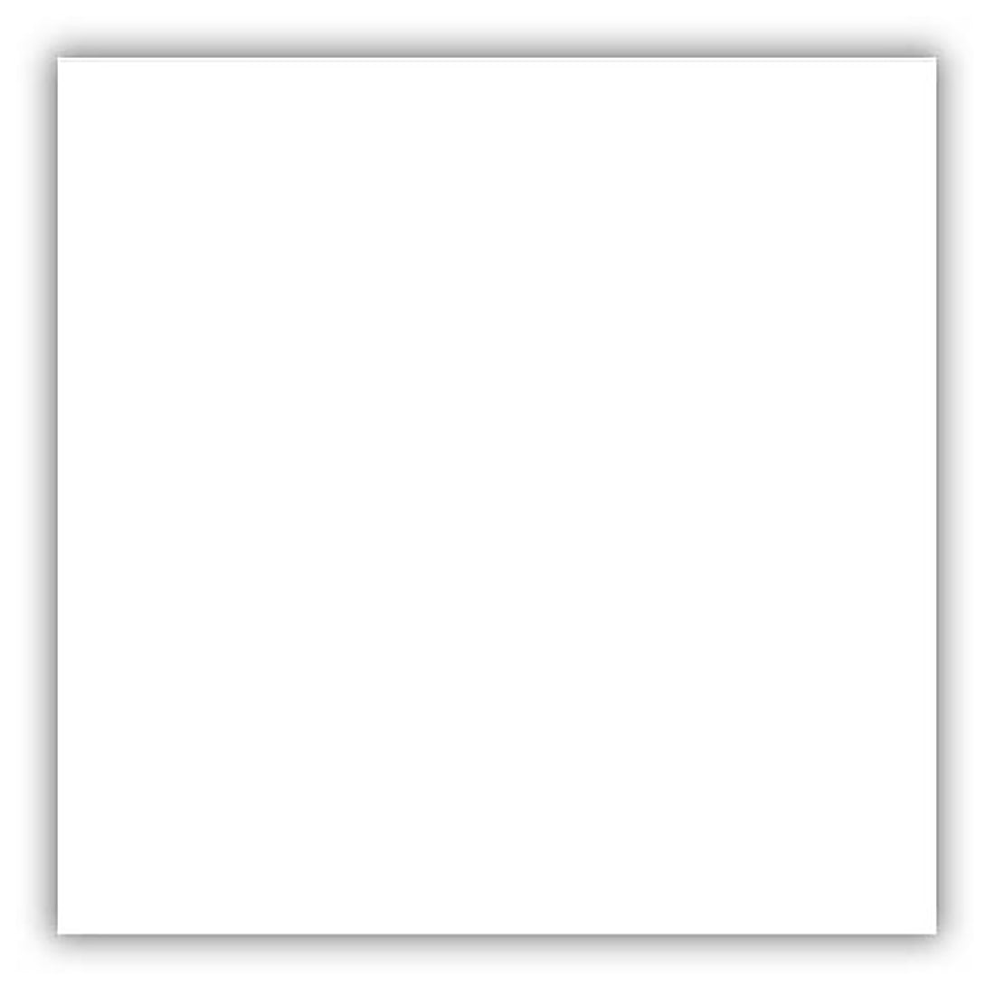 Flat White gloss white wall tile | 15x15cm Ceramic — Tile.co.uk